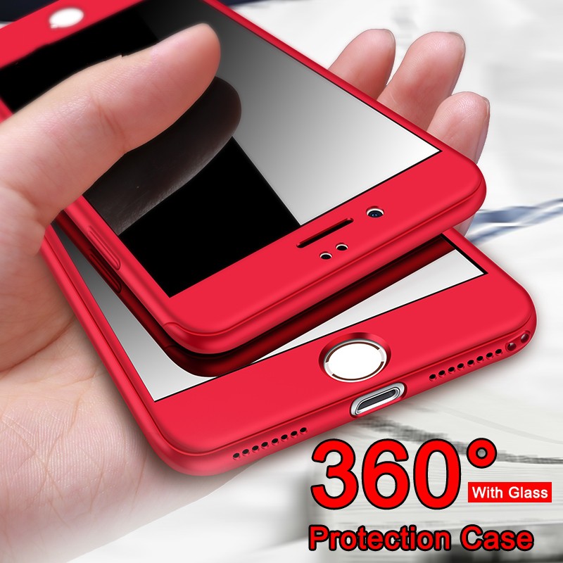 For iPhone 12 11 Pro Max mini 5 5s XR 360 degree fully protected hard ...