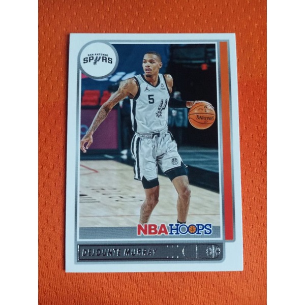 DeJounte Murray SA Spurs G #5 | Panini Nba Hoops 2021-22 No.14 Nba Card ...