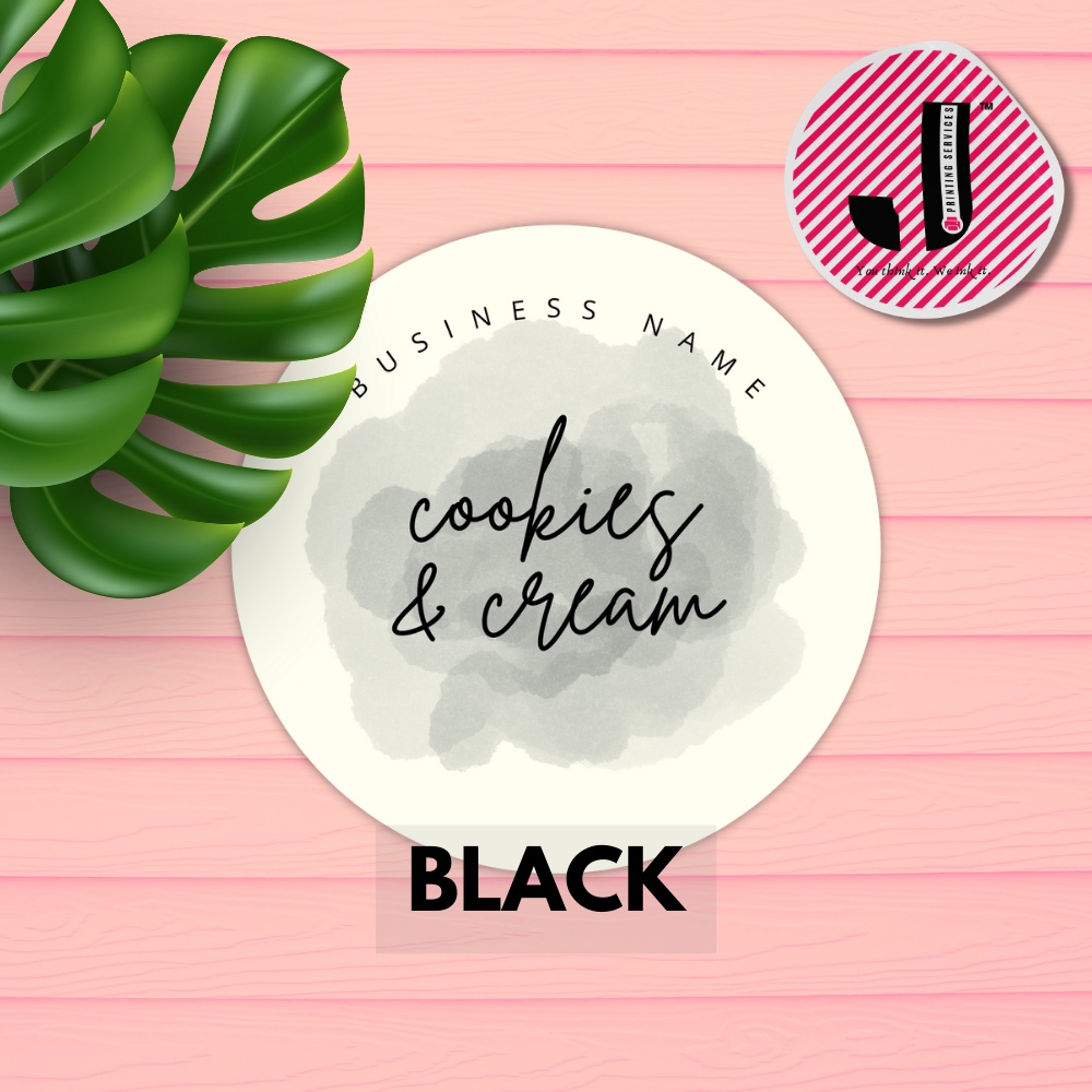 FLAVOR LABEL STICKER | SCENT NAME LABEL STICKER | CUSTOM CAKE FLAVOR ...