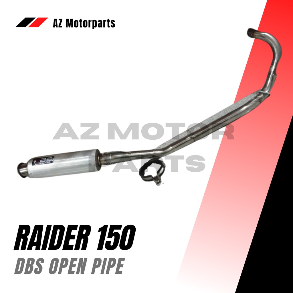 DBS Open Pipe for Raider 150 | Shopee Philippines