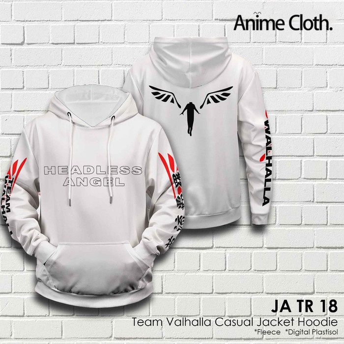 Team Valhalla Cosplay Jacket Zipper Hoodie Tokyo Revengers JA TR 18 ...