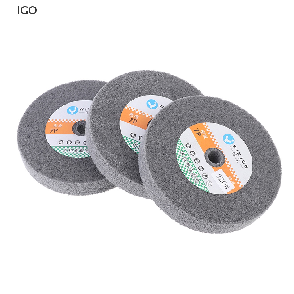 IGO 150*25mm Stainless Steel Polishing Buffing Wheel Bench Grinder ...