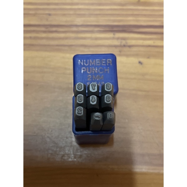 9pcs Number punch/27pcs Letter punch set Heavy Duty 2mm(5/64") for ...
