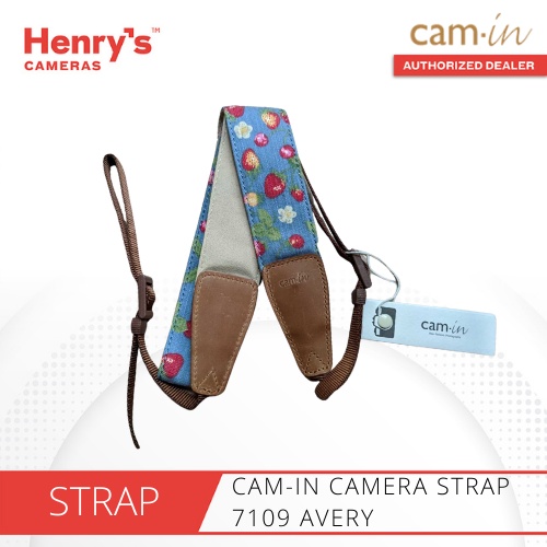Cam-In Professional Denim Patterned Camera Strap - High Quality Henry's ...