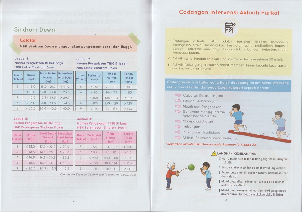 Bmi Record Book (Body Jisim Index) (For 1-year Use) | Shopee Philippines