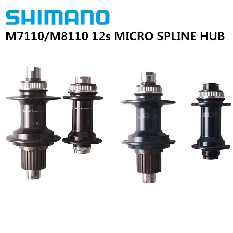 Shimano SLX HB M7110 FH Hub 12 Speed Centerlock Disc Brake 32H Front ...