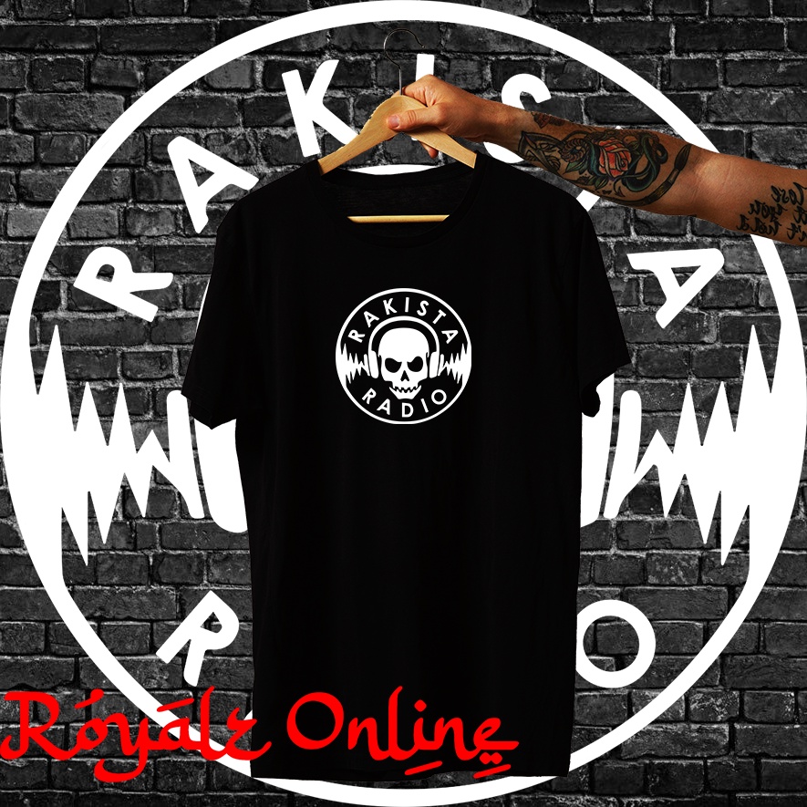 Rakista Radio Logo Rakista Shirt Vinyl Front Print (Unisex For Men And ...