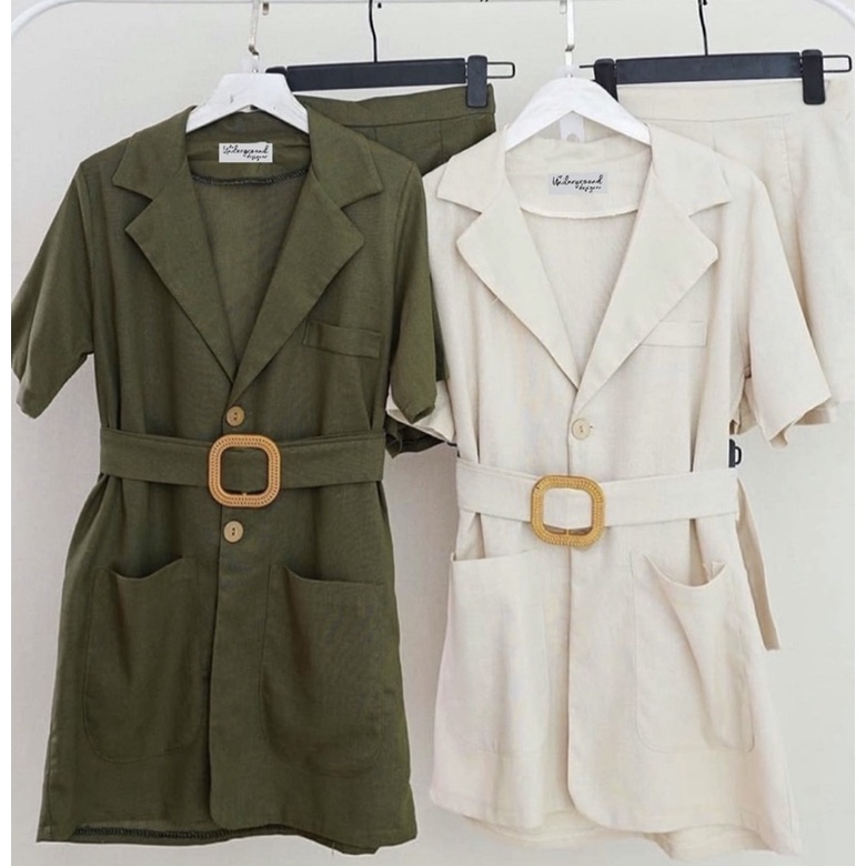 RRX Korean Terno Suit #6583 | Shopee Philippines
