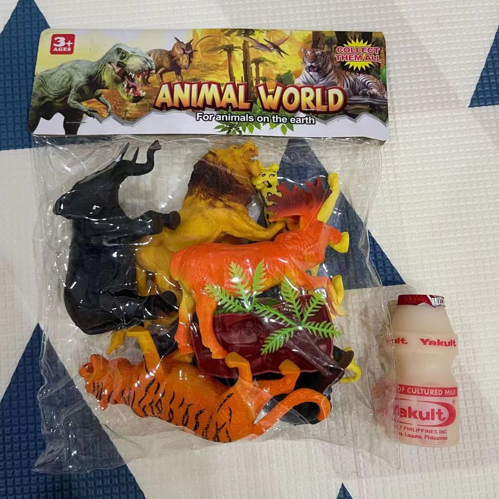 Toy Factory- Kids animal Rubber Figures Good quality (COD) | Shopee ...