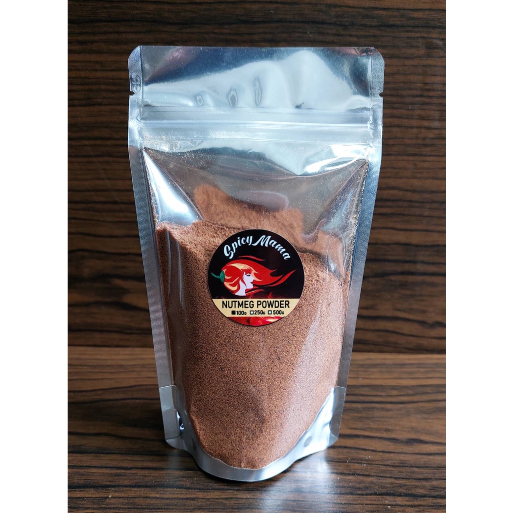 Spicy Mama Nutmeg Powder 100g Pouch Shopee Philippines