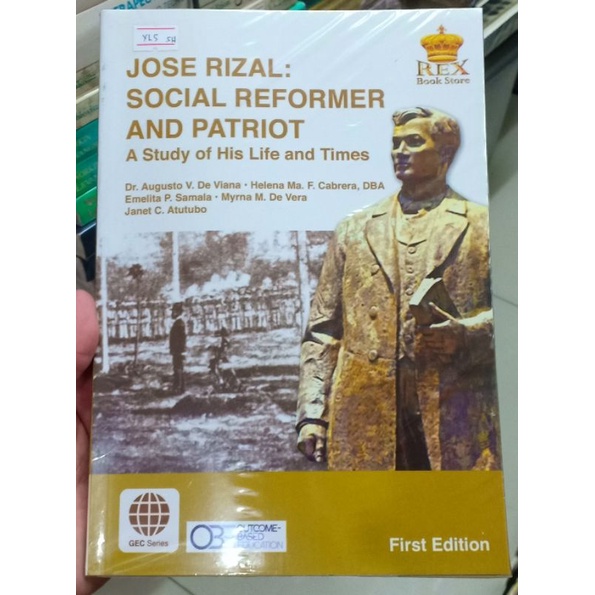 Jose Rizal Social Reformer and Patriot | Shopee Philippines