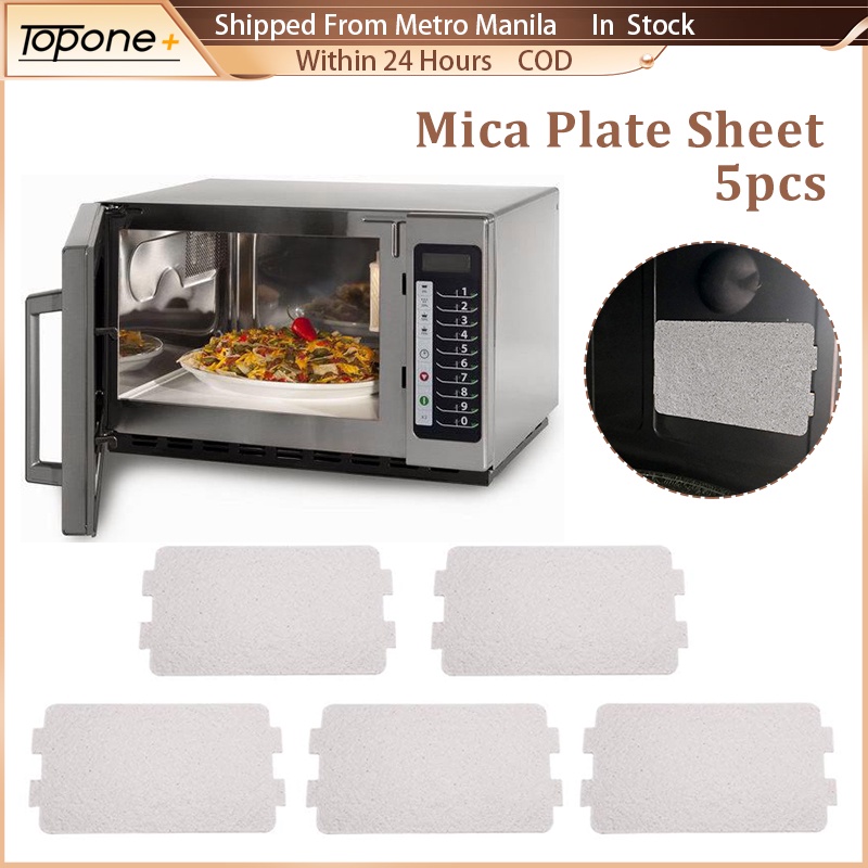 5pcs Microwave Oven Mica Plates Sheets 65x117mm For Toaster Hair Dryer ...