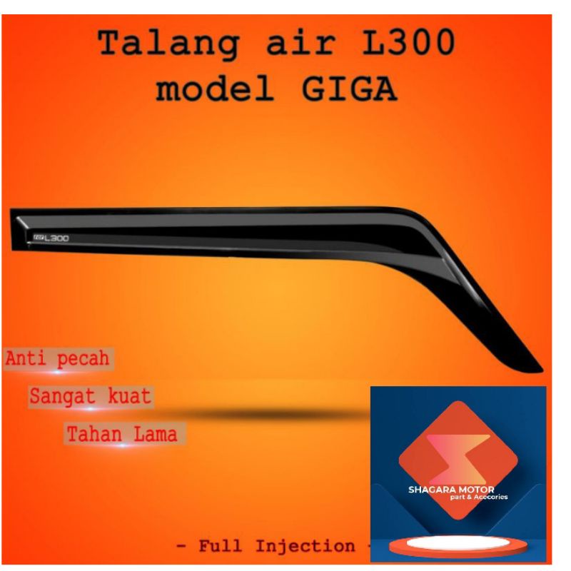 ORIGINAL GIGA MODEL L300 WATER GUTTERS | Shopee Philippines
