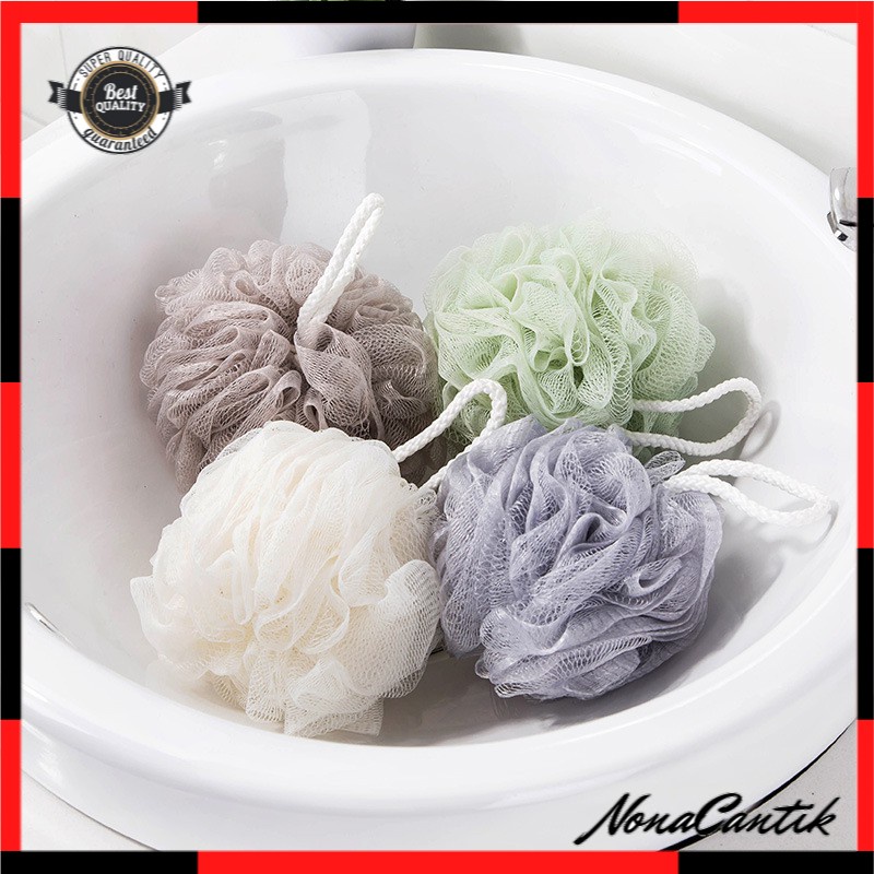 Shower Puff Premium Bath Sponge Bath Sponge Pastel Color Sponge ...