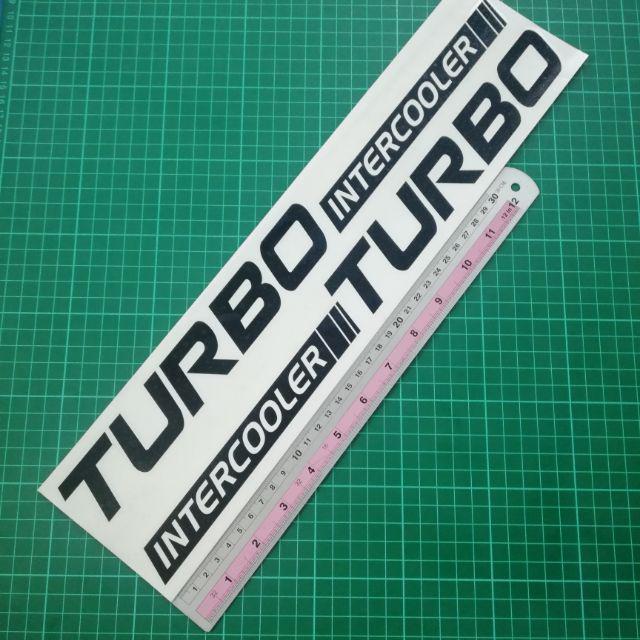 Sticker turbo intercooler(side sticker) | Shopee Philippines