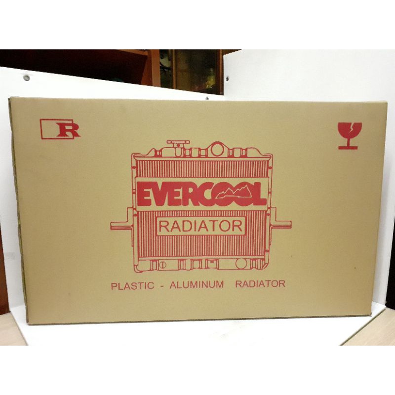 EVERCOOL RADIATOR ASSEMBLY MITSUBISHI LANCER EX / OUTLANDER 08-15' (A/T ...