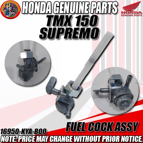 TMX 150 SUPREMO 1ST GEN FUEL COCK ASSY (HPI) (GENUINE: 16950-KYA-B00 ...