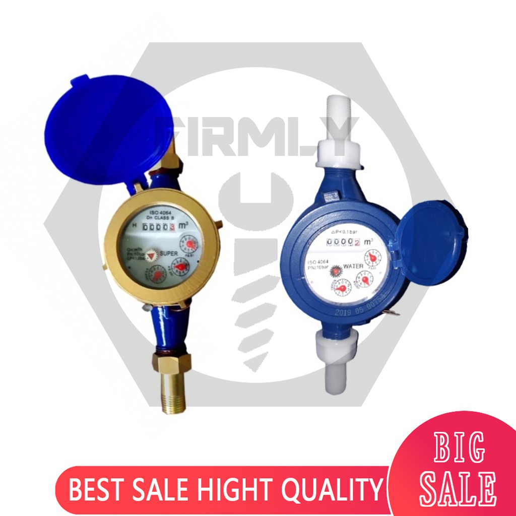 Heavy Duty Water Submeter Original PVC Water Meter Metal Water Meter ...