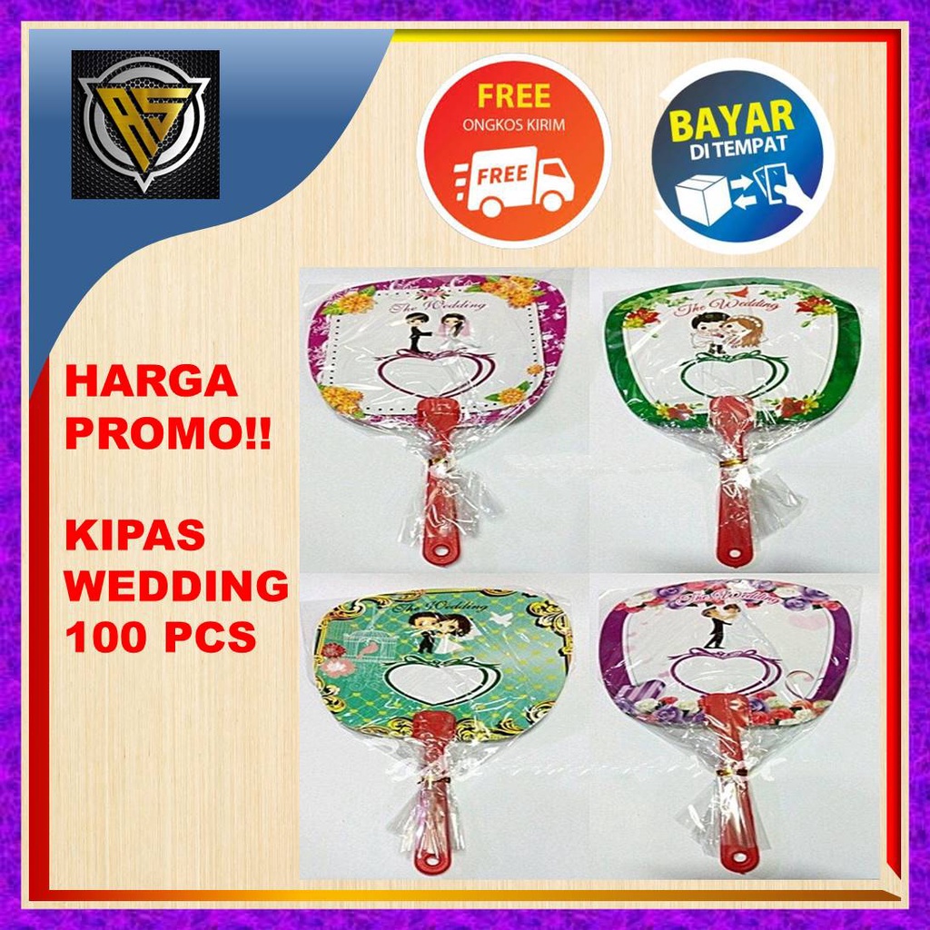 (100 PCS) Wedding Souvenirs, Wedding Fans, Cheap Plastic Packaging ...