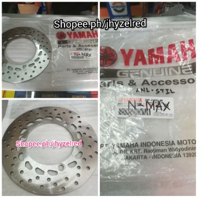 yamaha NMAX front disc ( stock size ) | Shopee Philippines