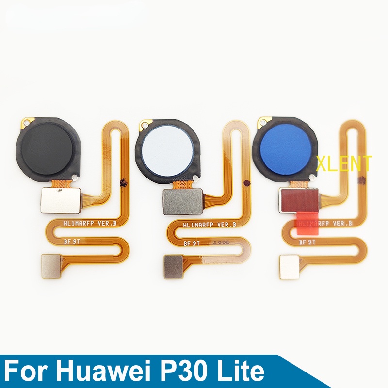 Home Button For Huawei P30 Lite / Nova 4e Touch ID Fingerprint Sensor ...