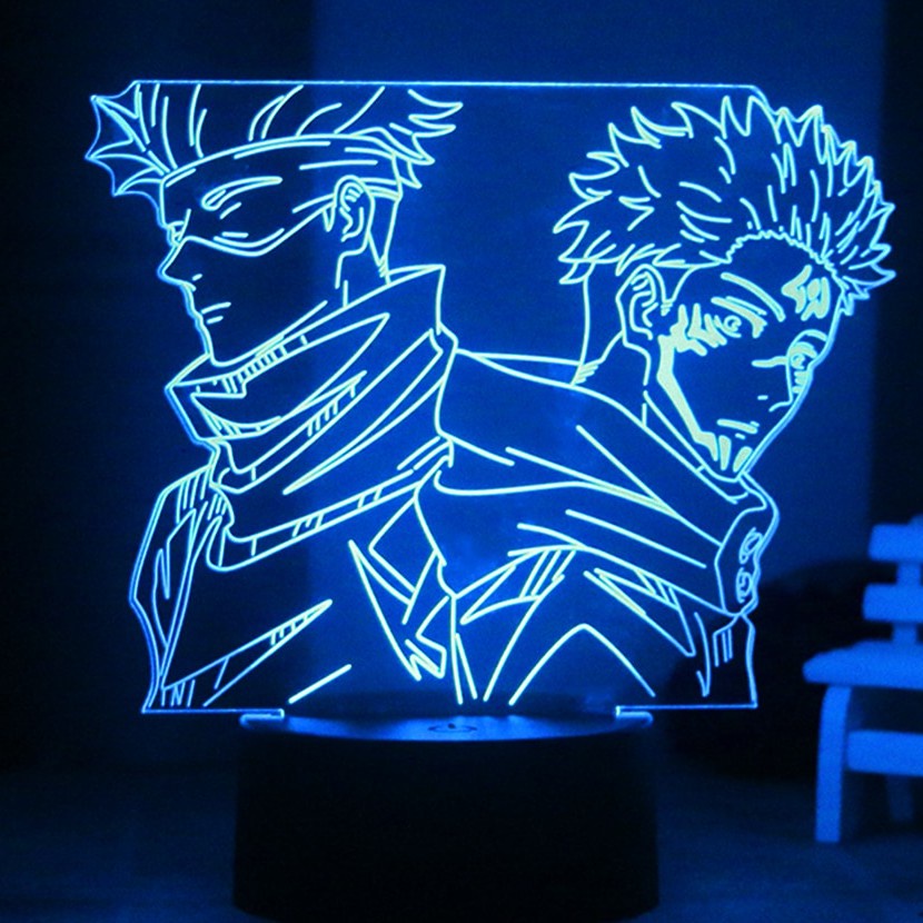 3D led lamp Anime lamp light colors changing Kaisen lamp lighting for ...