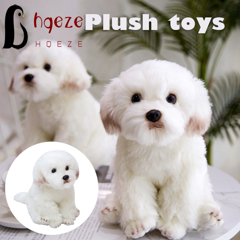 Cute Realistic Puppy Plush Toy Super Soft Animals Doll Personalized ...