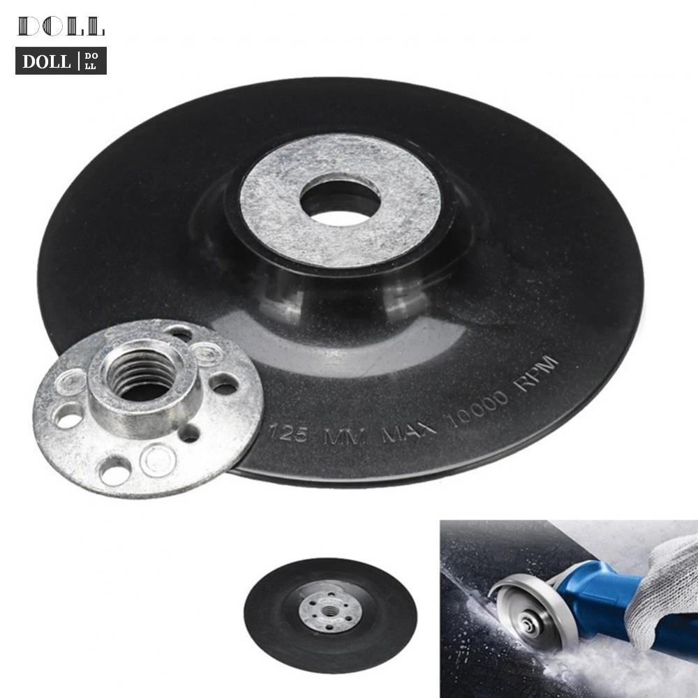 【DOLLDOLL】Disc Backing Pad With Lock Nut For Angle Grinder Tool Resin ...
