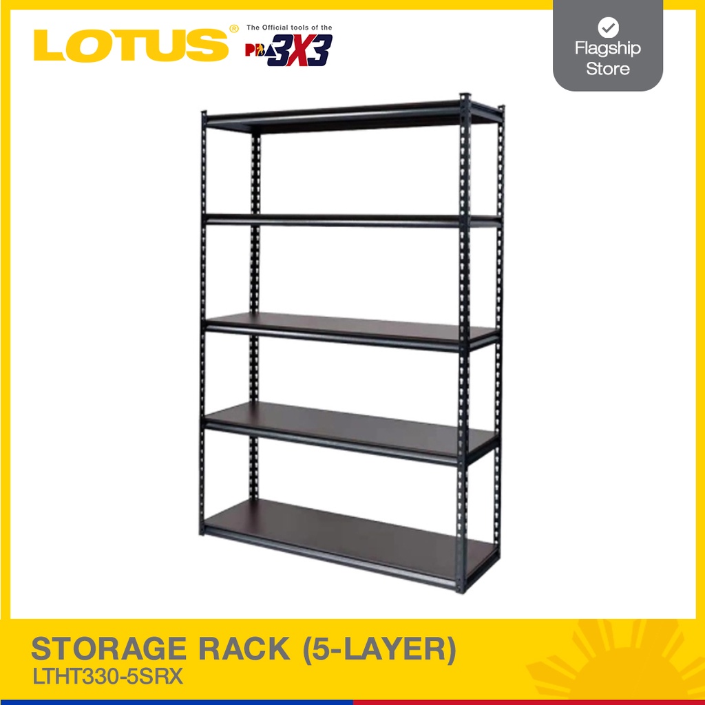 Lotus Storage Rack (5-LAYER) LTHT330-5SRX - Shelves & Racks | Shopee ...