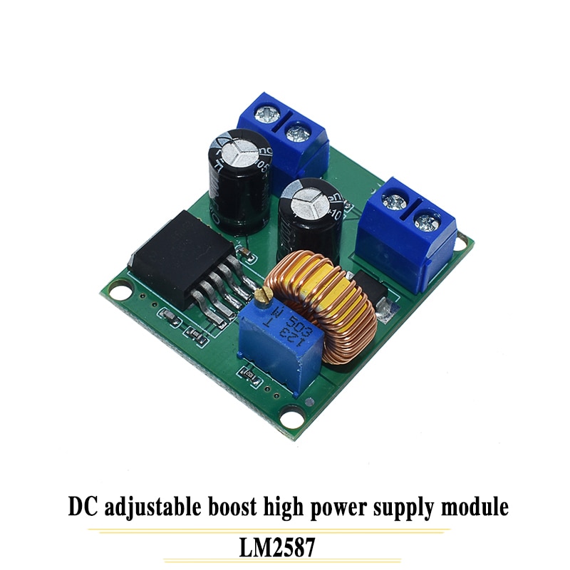 LM2587 DC-DC 3V-30V To 4V-40V Step Up Power Supply Module Adjustable 5A Boost Converter Voltage ...
