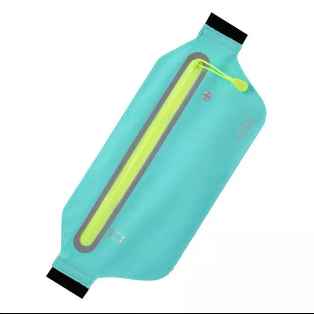 Slim Running belt Waist Pouch with Extender, Ultra Light Bounce Free ...