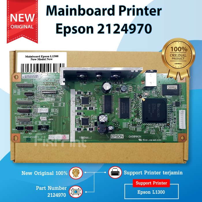 Board Epson L1300 Mainboard Printer L1300 Logic Board L-1300 Original ...