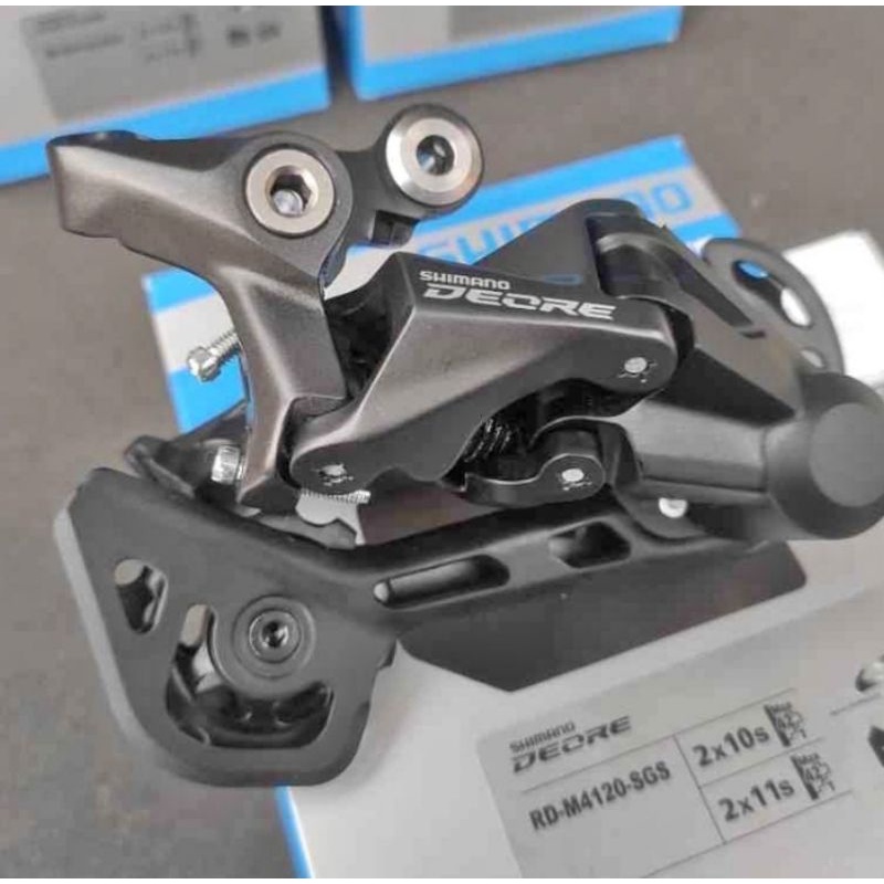 Authentic Shimano DEORE M4120-SGS Rear Derailluer OR shifter 10 speed ...