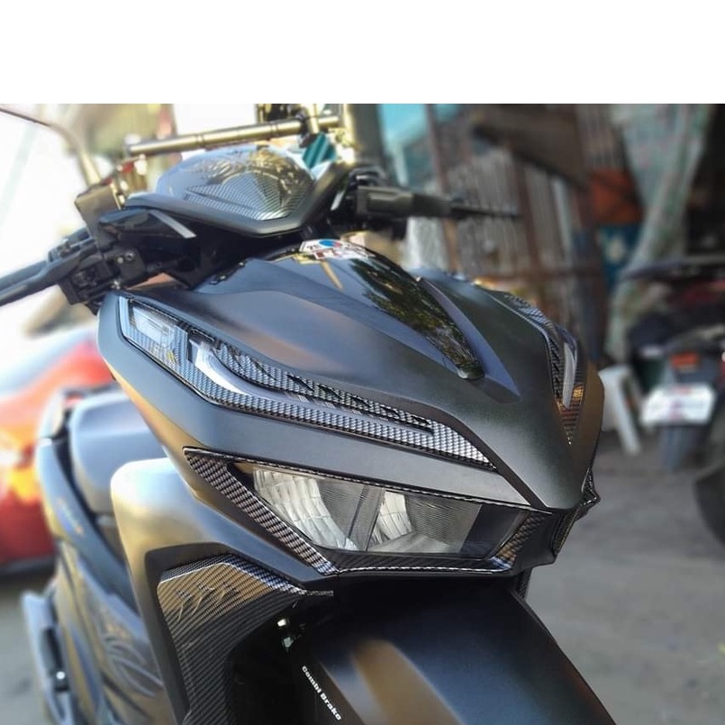 Imported Honda Click V4 v3 V2 125i & 150i Carbon 3 in 1 garnish ...