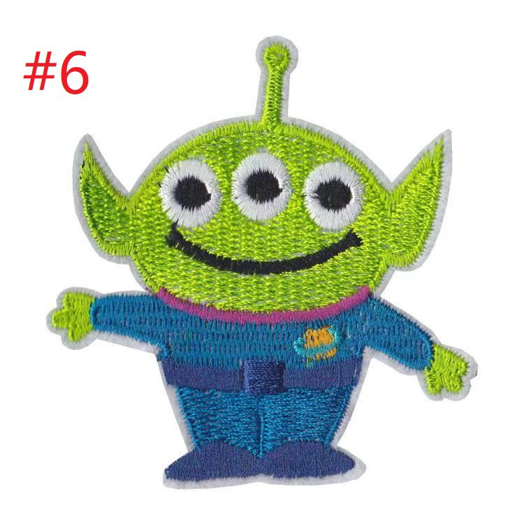 computer embroidery badge patch DIY handmade embroidered cloth patch ...