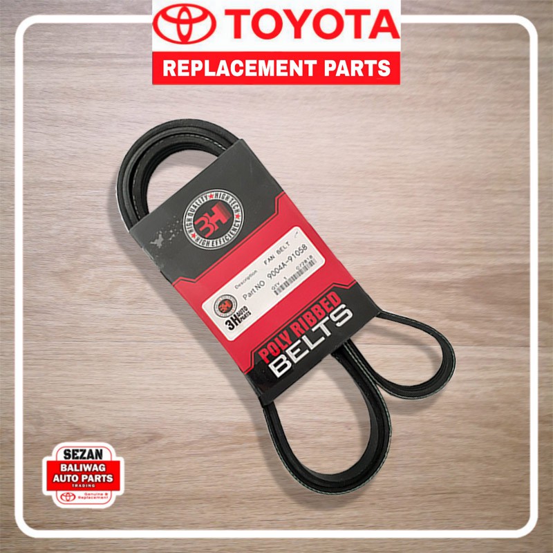 3H DRIVE BELT FAN BELT ALTERNATOR BELT SERPENTINE BELT AVANZA 2011-2015 ...