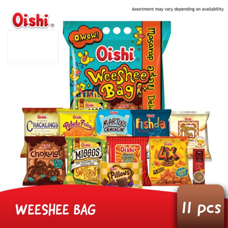 Oishi Weeshee Xmas Gift Pack | Shopee Philippines