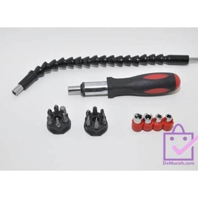 Neo Power Screwdriver Set/Flexible Screwdriver/Snake Drill Bot Extender ...
