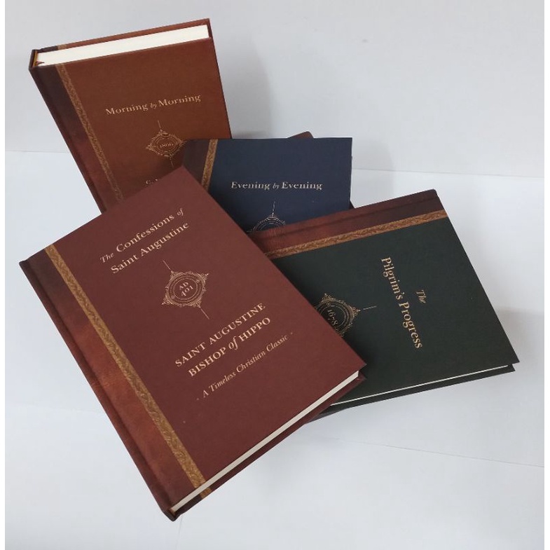 A TIMELESS CHRISTIAN CLASSIC- set of 4 books with bookshelf | Shopee ...