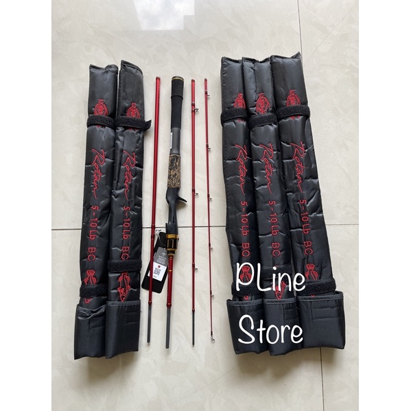RATTAN Fishing Rod 664 SPINNING/BC 5-10 Lb Relix Nusantara | Shopee ...