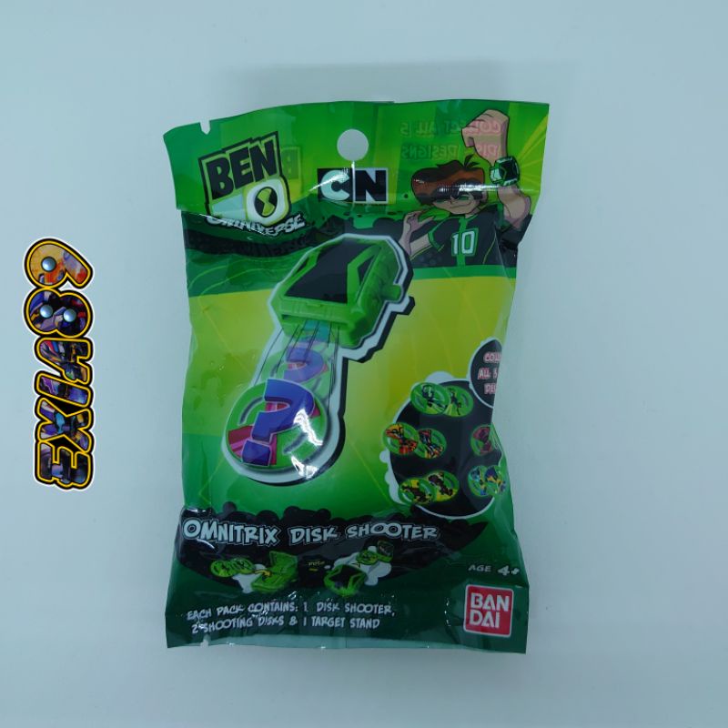 Ben Ten 10 Omniverse - Bandai Omnitrix Disk Shooter | Shopee Philippines