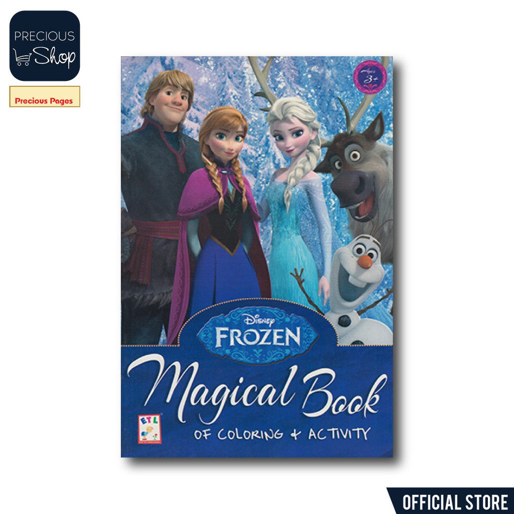 Disney, Frozen - Magical Book of Coloring & Activity | Shopee Philippines