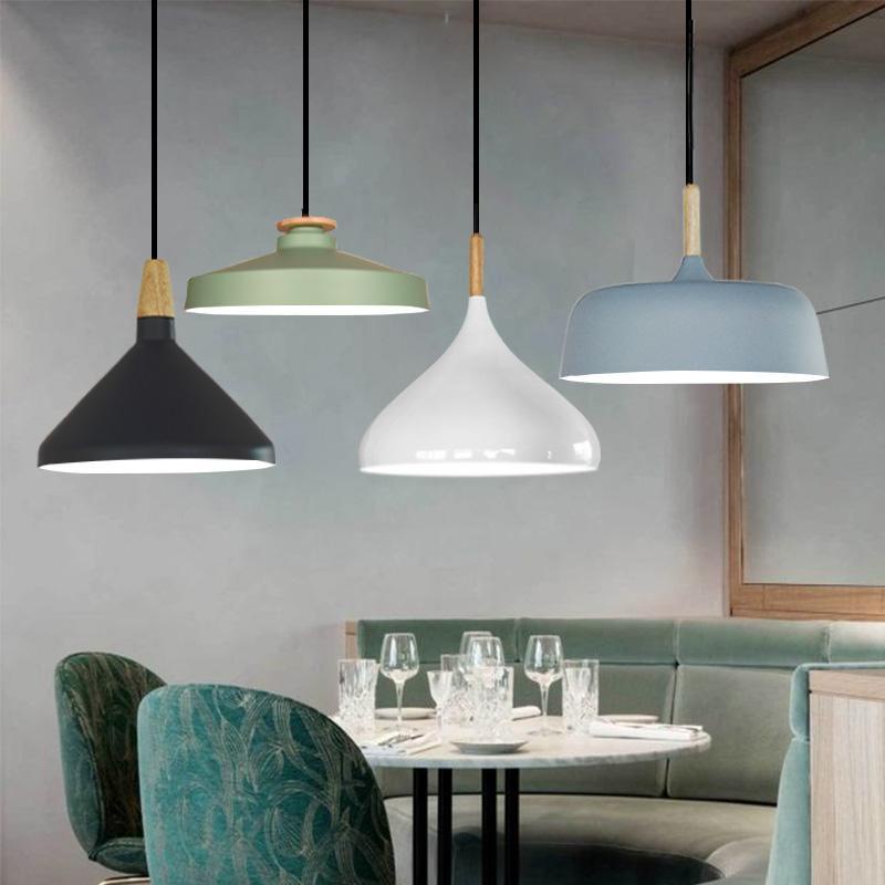 Nordic Macaron Pendant Light Dining Chandeliers Lamp Hanging Light ...
