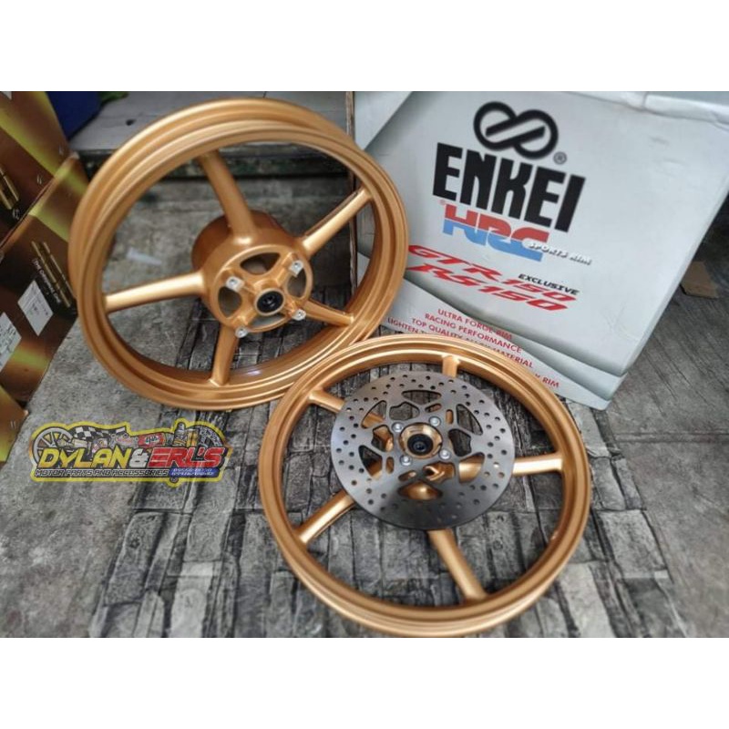 ENKIE MAGS 5 SPOKES FOR SUPRA GTR 150 | Shopee Philippines