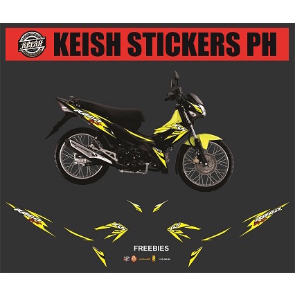 Honda RS 125 FI stock decal kit V1 | Shopee Philippines