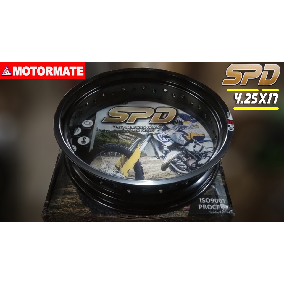 SPD Rims 4.25 X 17 Black | Shopee Philippines