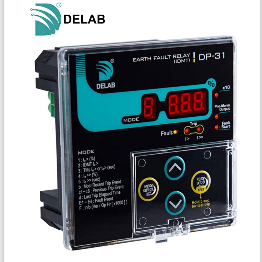 DELAB DP-31 IDMT Earth Fault Relay | Shopee Philippines