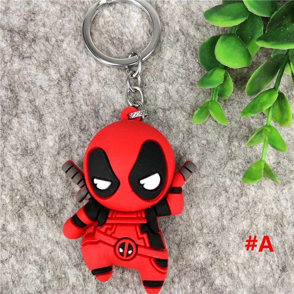 LANFY Deadpool Keychain Deadpool Cute Kids Gift Animation Peripheral ...