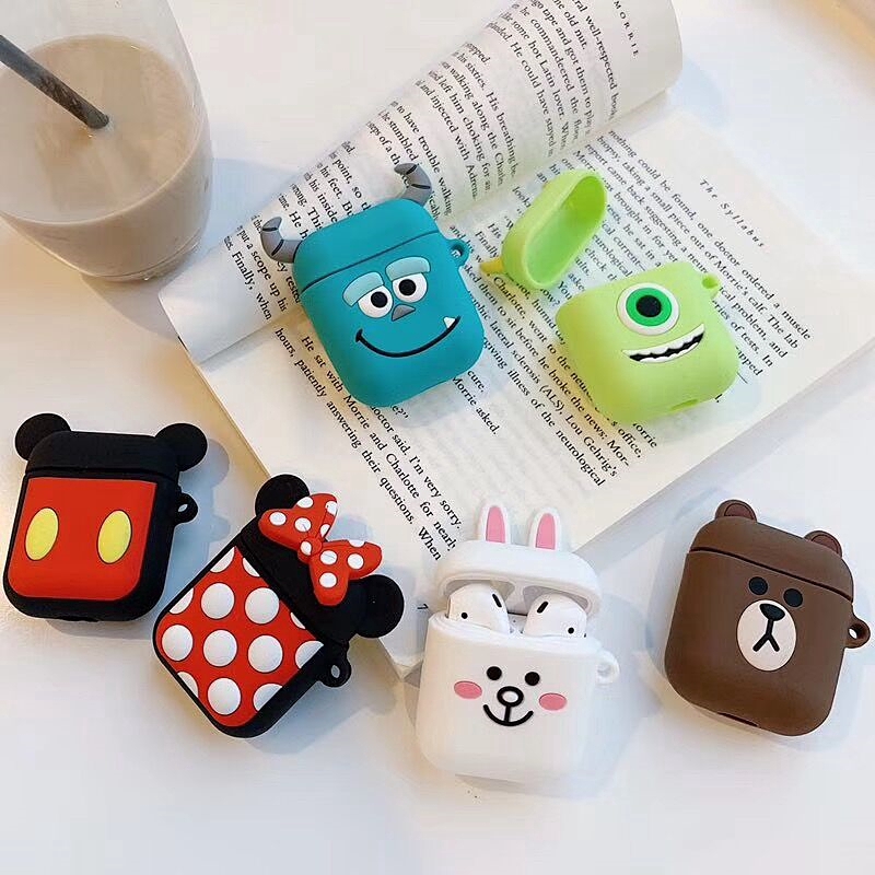 Airpods Disney Mickey Bunny Mike Case AirPods Inpods Earphone Cover i12 ...