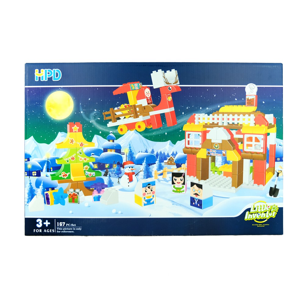 Duplo Compatible Building Blocks 167 pc Christmas Set - HPD Little ...